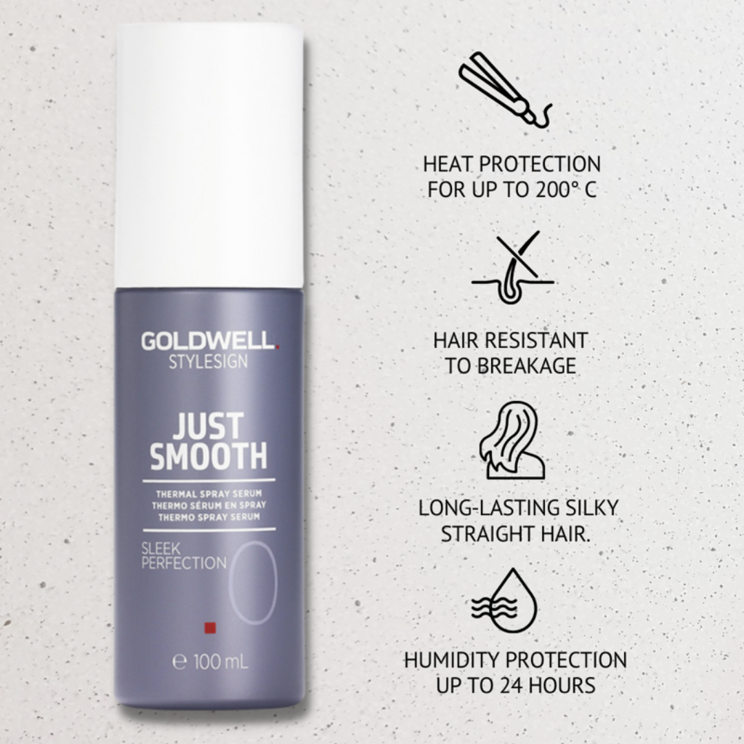 Goldwell Just Smooth Thermal Spray 100ml – Hairworks Extra