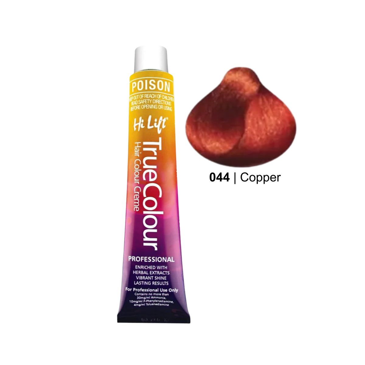 Hi Lift True Colour Intensifier 044 Copper 100g – Hairworks Extra